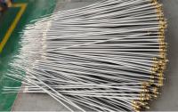 China Pvc Coating Steel Luggage Handle Galvanized Steel Long Brake Cable Wire Rope Double Terminal Eye End for sale