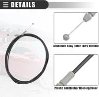 China bulk Rear Trunk Release Cable Luggage Control Brake Wire Cable With Pvc Coating for sale