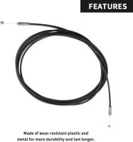China bulk Rear Trunk Release Cable Luggage Control Brake Wire Cable With Pvc Coating for sale