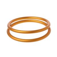 China Ergonomic Baby 6063 Aluminium Sling Rings Easy Wear for sale