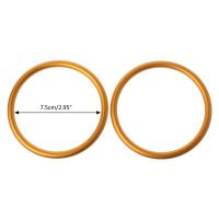 China Ergonomic Baby 6063 Aluminium Sling Rings Easy Wear for sale