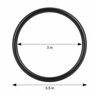 China Aluminum Black Anodizing Finish Rings For Slings for sale