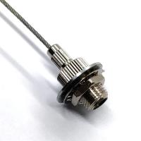 China Quality Assured 18mm Faston Cable Clips 90 Degree Wire Rope Grippers for Outdoor Use for sale