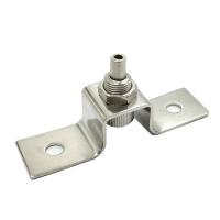 China Ceiling Cable Hanging System with Wire Rope Clip Wall Fixing Wire Holder Gripper for sale
