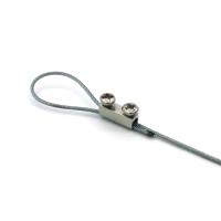 China Copper Wire Rope Clamps Cable Gripper Fasteners Wire Rope Clip Accessories Steel Cable Accessory for sale