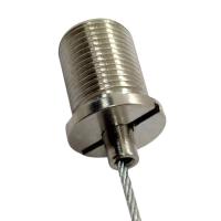 China Cable Management Lamp Attachments Kit Adjust Wire Rope Gripper Lock M10 Hanging Wire for sale