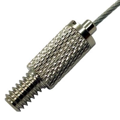 China OEM Wholesale G450 Cable Toggle Wire Holder Gripper Rust Fade Resistant Wall Fixing Metal Clip Rope Lock Kits for sale
