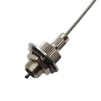 China OEM Wholesale G450 Cable Toggle Wire Holder Gripper Rust Fade Resistant Wall Fixing Metal Clip Rope Lock Kits for sale