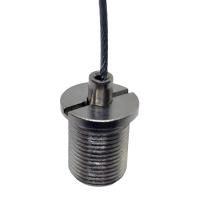 China Quick Copper Linker Male Threaded Cable Gripper Tool Brass Material Wire Rope Clip for Lighting Accessories for sale