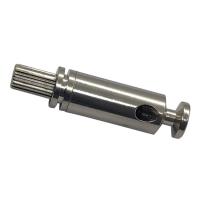 China Stainless Steel Cable Gripper External Thread for Suspended Ceiling Organizer Wire Rope Clamping Grippers Included for sale