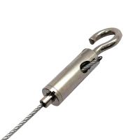 China Cable Clips With Screw Faston 90 Degree Wire Rope Gripper Cable Hanger for sale