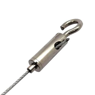 China Cable Clips With Screw Faston 90 Degree Wire Rope Gripper Cable Hanger for sale