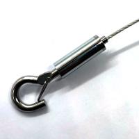 China Cable Clips With Screw Faston 90 Degree Wire Rope Gripper Cable Hanger for sale