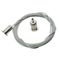 China Track Light Suspension Kit Cable Gripper with Ceiling Attachment Light Hanging Kit Cable Gripper for sale