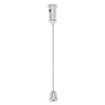 China Factory Direct Wholesale Wire Rope Cable Gripper Lamp Hanging Hardware Adjustable Steel Fitting Safety Lifting Accessory for sale