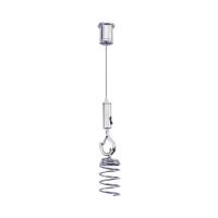 China Stainless Steel Wire Sling Sets Adjustable Wire Gripper Ceiling Coupler Cable Suspension Kit Track Light for sale