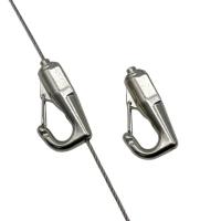 China High Quality Simple Cable Grip Suspended Lighting Gripper Cable Hook For Wire for sale