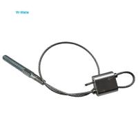 China Cable Gripper Aircraft Cable Hanger Wire Rope Clip for Galvanized Looped Eyelet Cable HS Code for sale