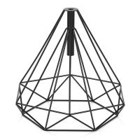 China Pendant Lamp Shade Metal Wire Lamp Guard Cage for Decoration Wire Cage Shades for sale