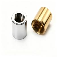 China Mechanical Parts Stainless Steel Threaded Nut Rod Long M10 Sw7*17 Brass Hex Coupler for Lighting Accessories for sale