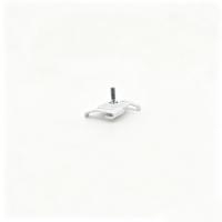 China Custom Thread Screw T Bar Twist Clamp Ceiling Grid Cable Lock T Clip Wire Fastener for Commercial Lighting Mount System for sale