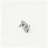China Adjustable Screw T Bar Twist Gripper Ceiling Grid Clamp T Clip Track Cable Holding Component For Ceiling Light Fixture for sale