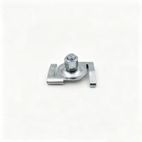 China Adjustable Screw T Bar Twist Gripper Ceiling Grid Clamp T Clip Track Cable Holding Component For Ceiling Light Fixture for sale