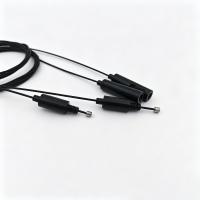China OEM Custom Black Adjustable Cable Gripper Wire Rope Hanging Hardware Kit Indoor Ceiling Lamp Suspension Fitting Accessory for sale