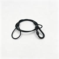 China Customized Stainless Steel Light Safety Cable Hook Safe Wire Rope for Stage Par Light Moving Head Lighting Equipment Hanging for sale