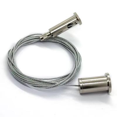 China Custom Led Lamp Hardware Ceiling Lighting Hanging Wires Small Cable Gripper Accessory for Indoor Panel Light Mount for sale