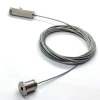 China Custom Led Lamp Hardware Ceiling Lighting Hanging Wires Small Cable Gripper Accessory for Indoor Panel Light Mount for sale