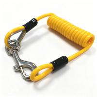 China New Designed Coating PU Safety Spring Lanyard / Ergodyne Wrist Tool Lanyard for sale