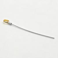 China Custom Heavy Duty  Steel Wire Rope Assembly Golden Single Swaged Terminal Secure Cable for Industrial Safety Application for sale