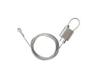 China Silver Cable Looping Gripper , Nickel Plated / Natural Anodized Grip Lock Cable Grippers for sale