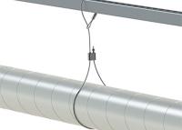 China Tool Free Copper HVAC Hanging Kit , 1.8 - 2.0mm Exhibition Hanging Systems for sale