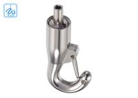 China Snap Hook Wire Cable Grippers For Cable Suspension System Silver Color for sale