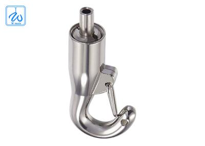 China Snap Hook Wire Cable Grippers For Cable Suspension System Silver Color for sale