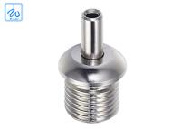 China Top Key Flange Wire Cable Grippers With M10 Thread Bright Nickel Plated Finish for sale