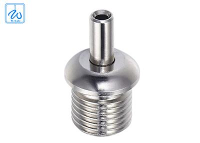 China Top Key Flange Wire Cable Grippers With M10 Thread Bright Nickel Plated Finish for sale