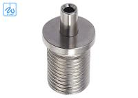 China Top Key Flange Wire Cable Grippers With M10 Thread Bright Nickel Plated Finish for sale