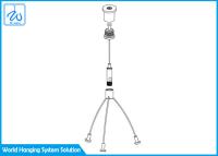 China Galvanized Steel Hanging Light Wire Kit , Aircraft Cable Outdoor Lights Hanging Kit for sale