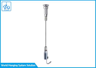China Ceiling Art Cable Hanging System Adjustable Stainless Steel Wire Rope Kit for sale