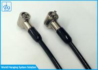China Plastic Coated Extension Spring Safety Cable , Mobile Phone Anti Theft Wire Rope for sale