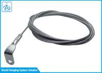 China Big Pull 7x7 Stainless Steel Wire Rope Assembly With 90 Degree Bending Terminal for sale