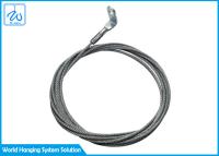 China Big Pull 7x7 Stainless Steel Wire Rope Assembly With 90 Degree Bending Terminal for sale