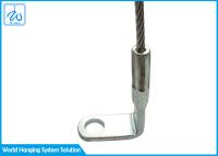 China Big Pull 7x7 Stainless Steel Wire Rope Assembly With 90 Degree Bending Terminal for sale