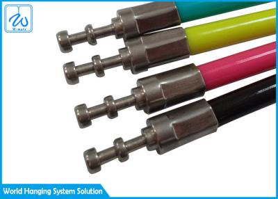 China Customized Color Ss Wire Rope Extension Spring Safety Cable For Security Lock for sale