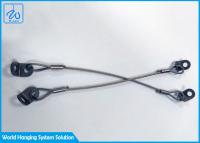 China Customized Prevent Fall Garage Door Spring Safety Cable With Bending Terminal End for sale