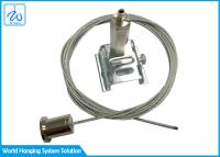 China 1.5mm Adjustable Drop Cable Wire Clamp Suspension Kits With Fitting for sale