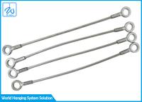 China Steel Wire Rope Slings Extension Spring Safety Cable Eye And Eye Long Time for sale